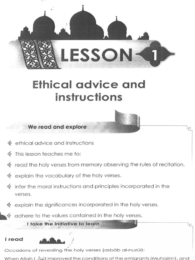 g11. U4. l1. Surat Al Ahzab 28 35 | PDF