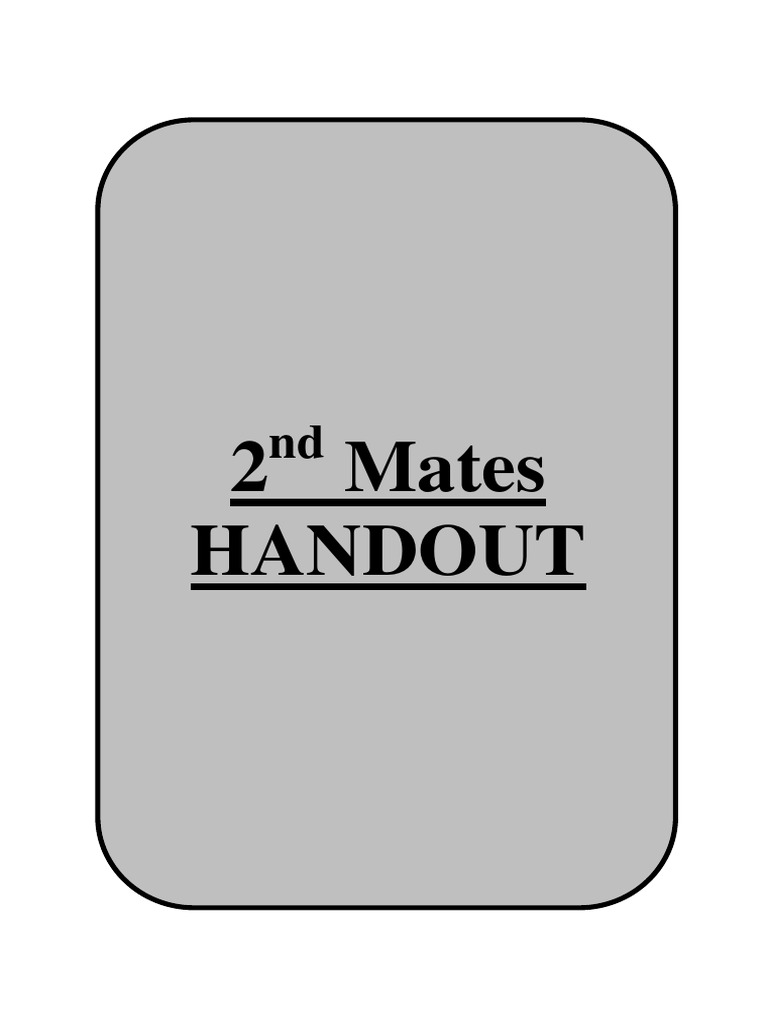 2nd Mates Handout ARI F1 Bridge Equipments | PDF | Servomechanism