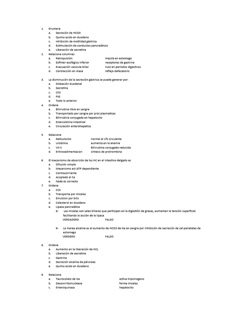 Pregs Digestivo | PDF