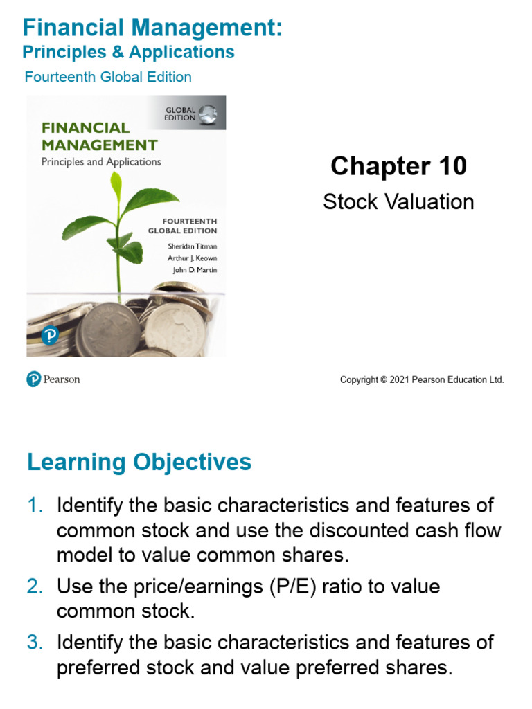 Titman PPT CH10 | PDF | Preferred Stock | Yield (Finance) Titman PPT CH10 | PDF | Preferred Stock | Yield (Finance)