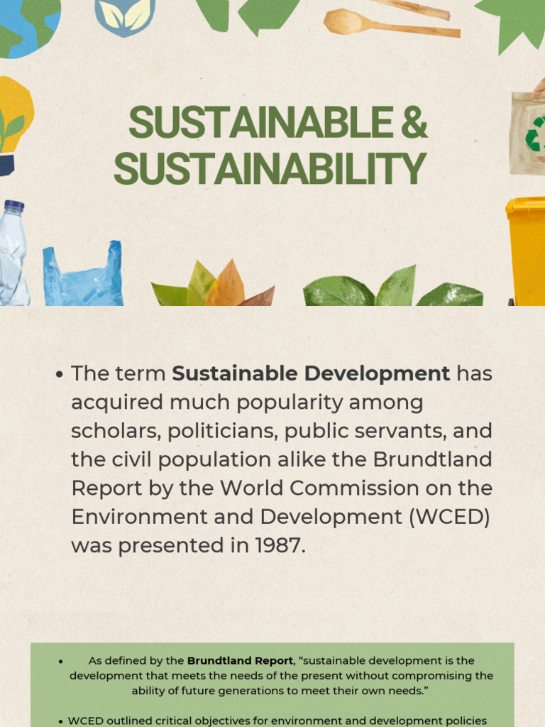 Sustainable & Sustainability | Download Free PDF | Sustainability ...