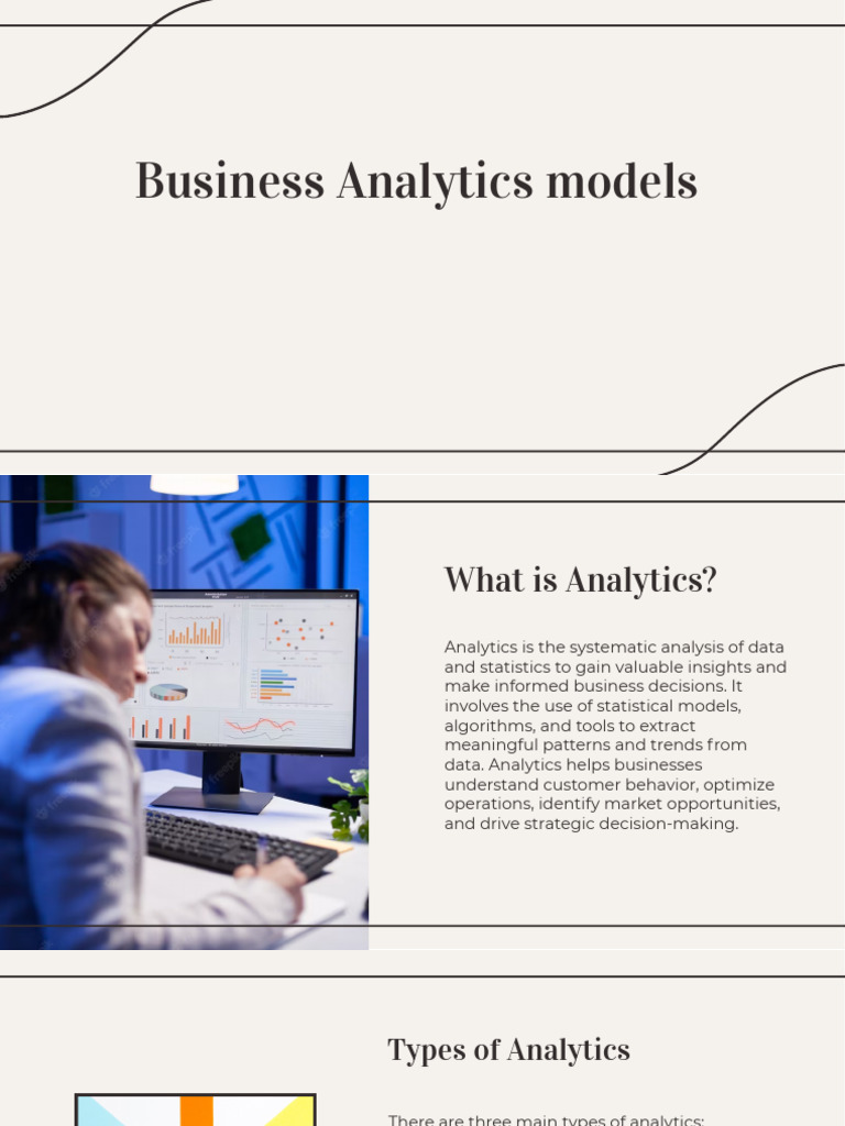 Business Analytics Overview Guide | PDF | Analytics | Performance Indicator