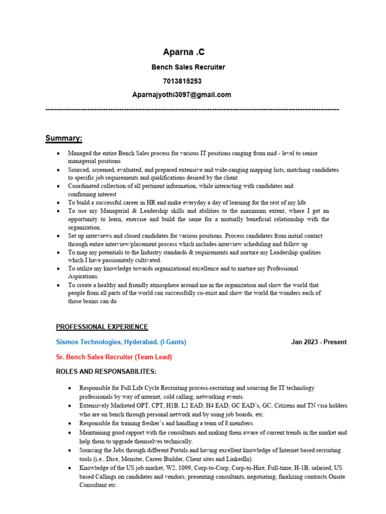 Ap Final Draft | PDF | Consultant | Recruitment