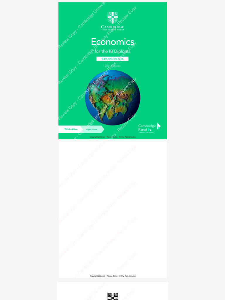 Economics For The IB Diploma CUP - Compressed | PDF