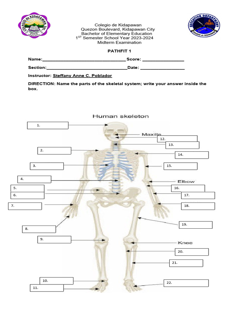 Midterm Exam Pathfit 1 | PDF
