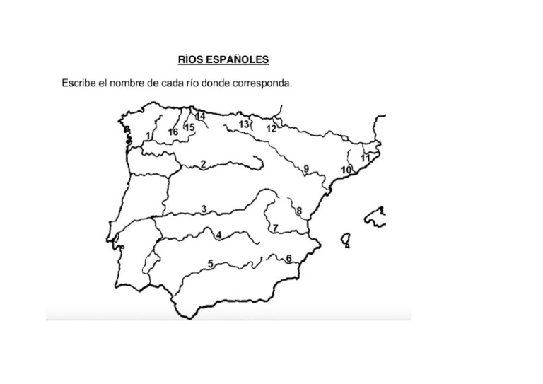 Mapa Rios | PDF