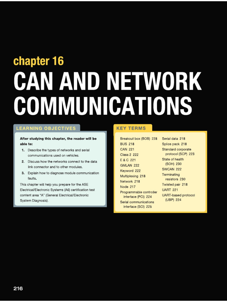 Can and Network Communication | PDF