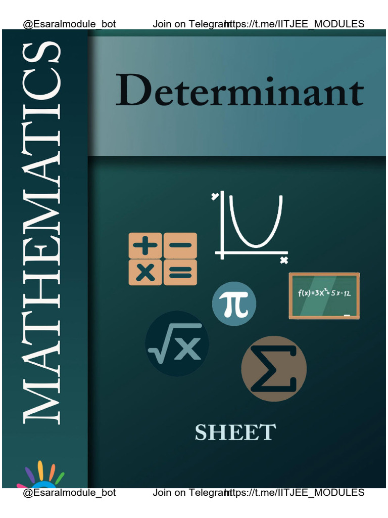 Determinant | PDF