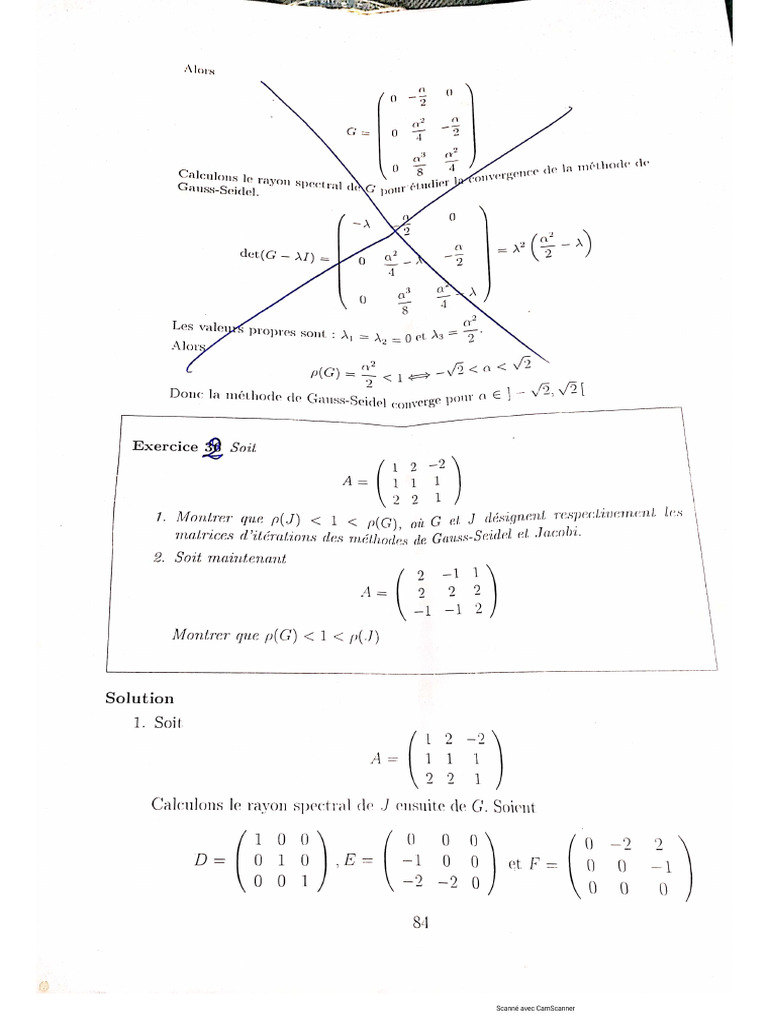 TD Math Examen | PDF