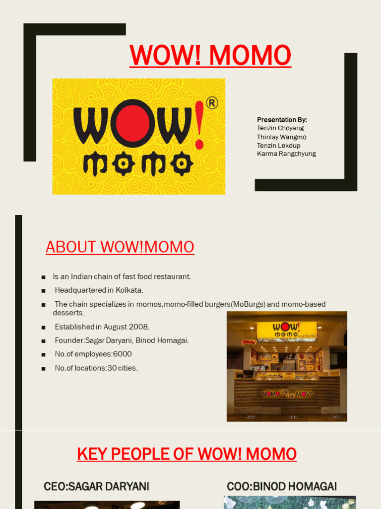 Wow!momo Presentation | PDF | Business | Self-Improvement