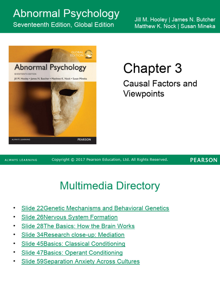 3 - Causal Factors | PDF | Psychology | Behavioural Sciences