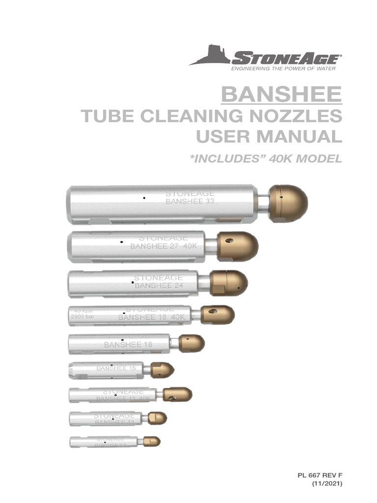 BN - Manual (1) BANSHEE | PDF | Pipe (Fluid Conveyance) | Manufactured ...