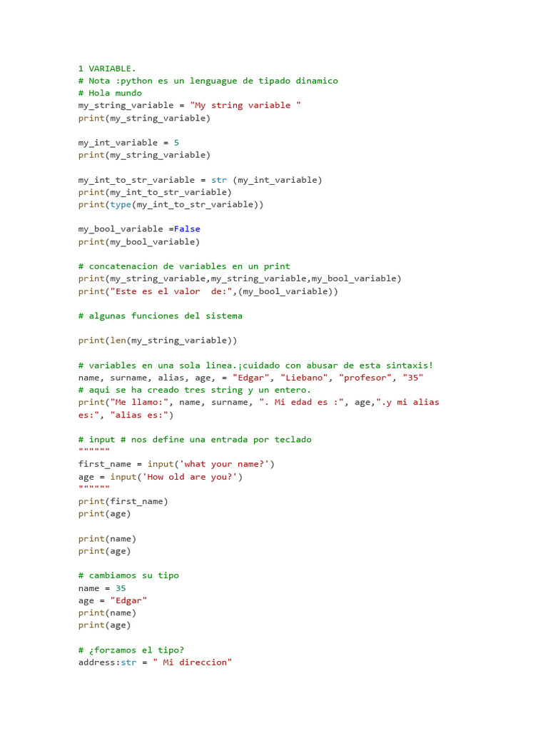 Curso Payton - Alexis | PDF | Python (lenguaje de programación) | Ingeniería de software