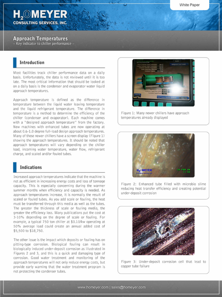 Approach Temperatures | PDF
