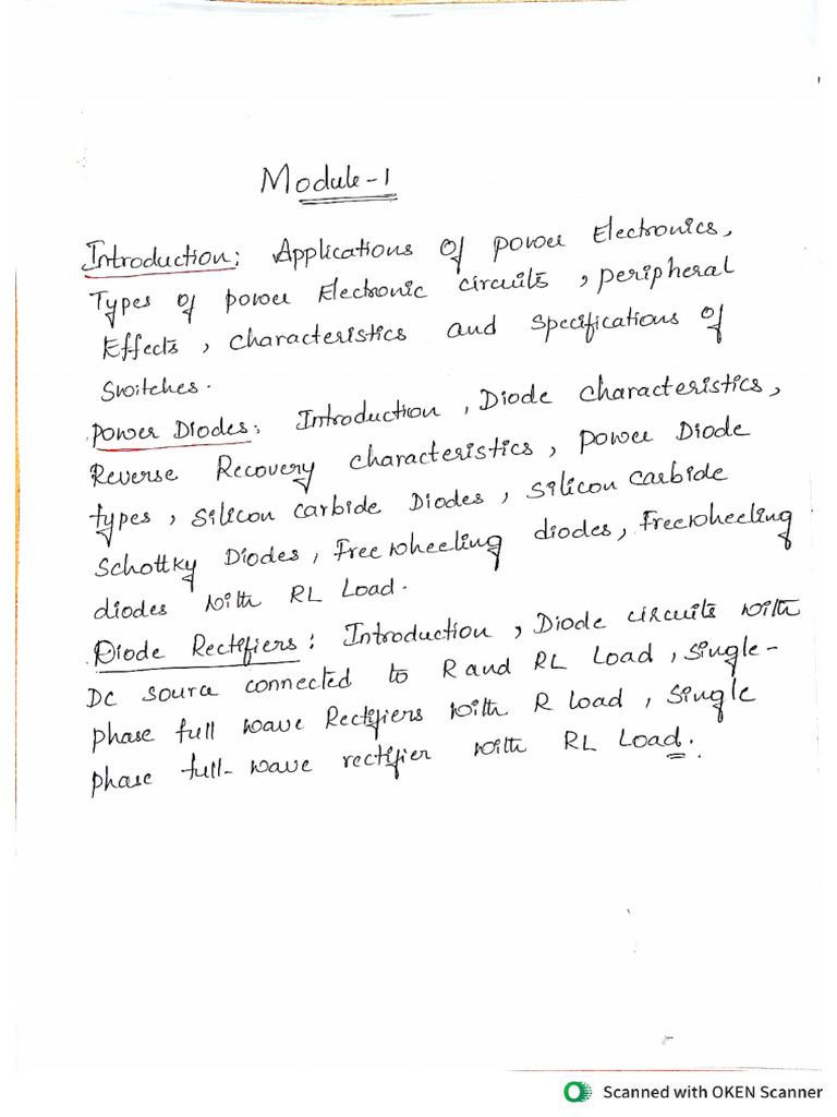 PE-Module 1 Notes | PDF