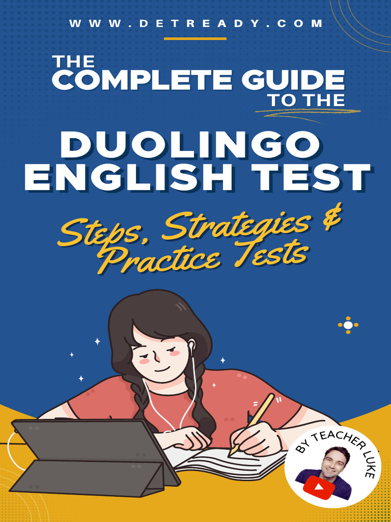 Complete Guide To The DET | PDF | Test Of English As A Foreign Language ...