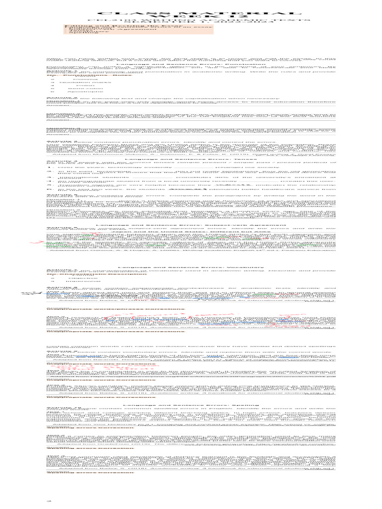 Class Material w12 | PDF | Punctuation | Multiculturalism