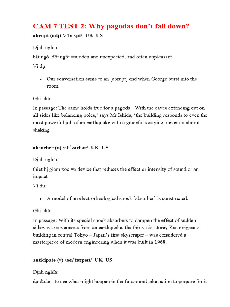 CAM 7 - TEST 2 - Vocab | PDF | Agriculture | Intensive Farming