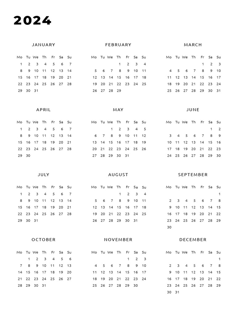 WVH Planner 2024 Horizontal | PDF