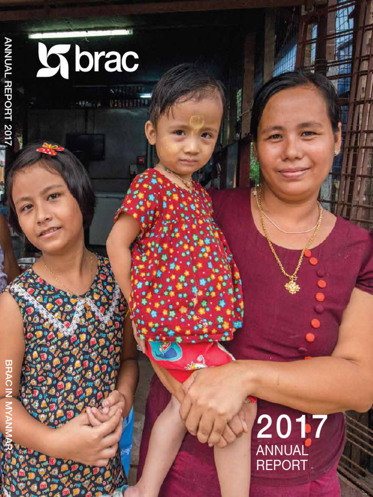 BRAC Myanmar 2017 Annual Report | PDF | Microfinance | Financial Inclusion