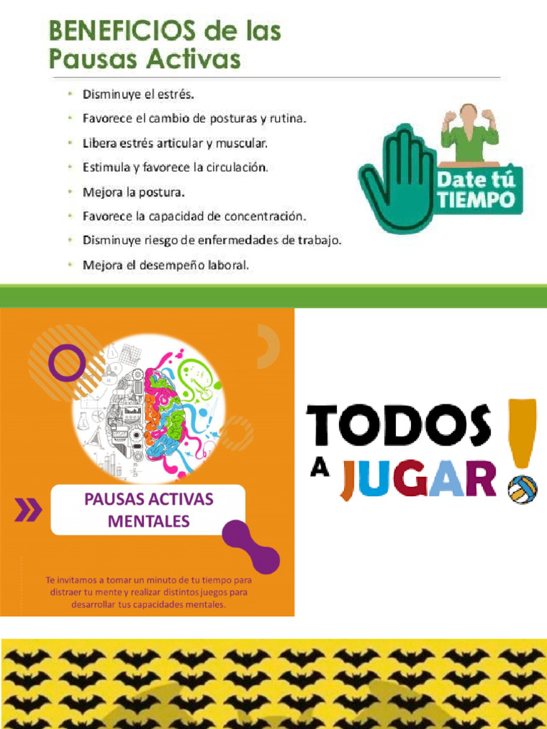 Pausas Activas Mentales 2 | PDF