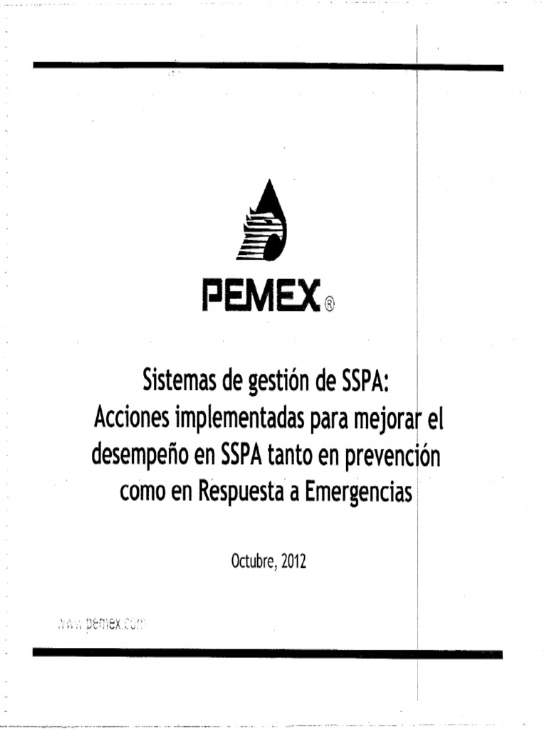 Com Energia PEMEX Seguridad Industrial | PDF