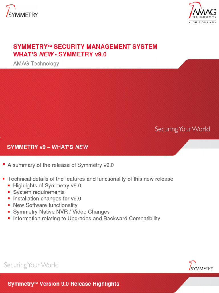 Symmetry V9.0 What New-04232018 | PDF | Installation (Computer Programs ...
