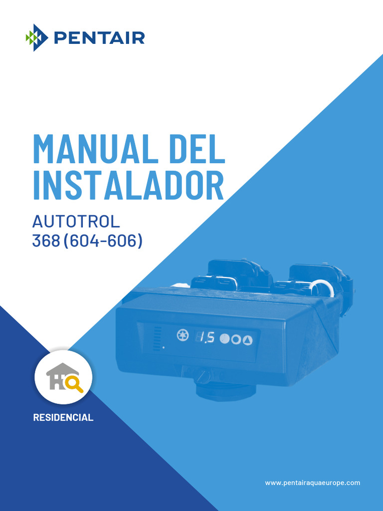 Autotrol 368 | PDF | Plomería | Agua