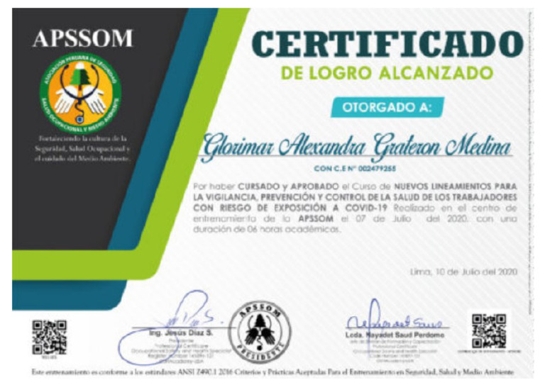 Capacitación Covid 19 - Michael Toribio | PDF