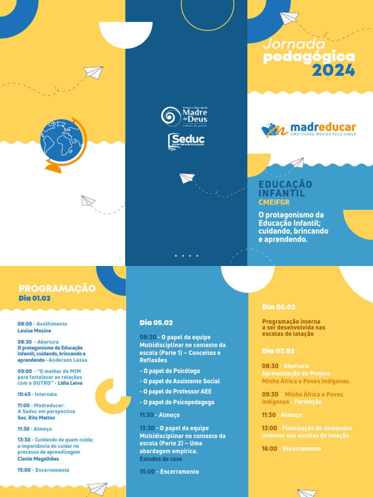 Folder - Ed. Infantil | PDF | Bem-estar