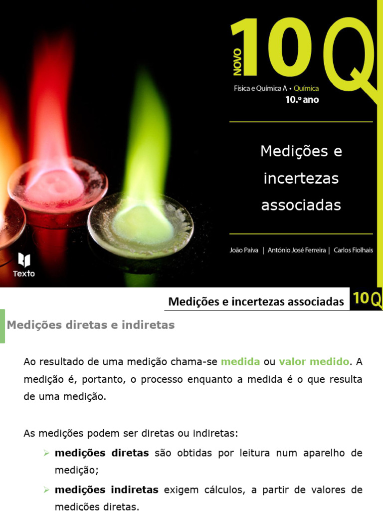 Medições e Incertezas em Ciências | PDF | Medição | Incerteza