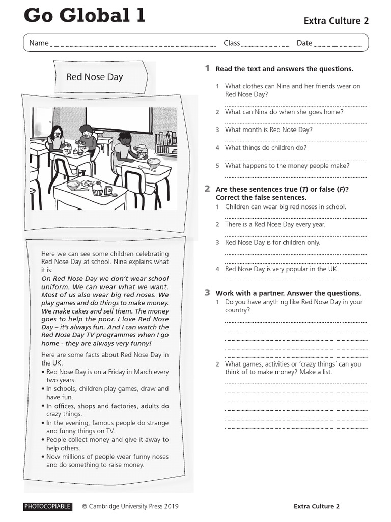 2.unit2 EXTRA Culture 2 | PDF | Language Arts & Discipline