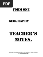 Form 1 Combined Science Notes (A) | PDF | Flowers | Pollination