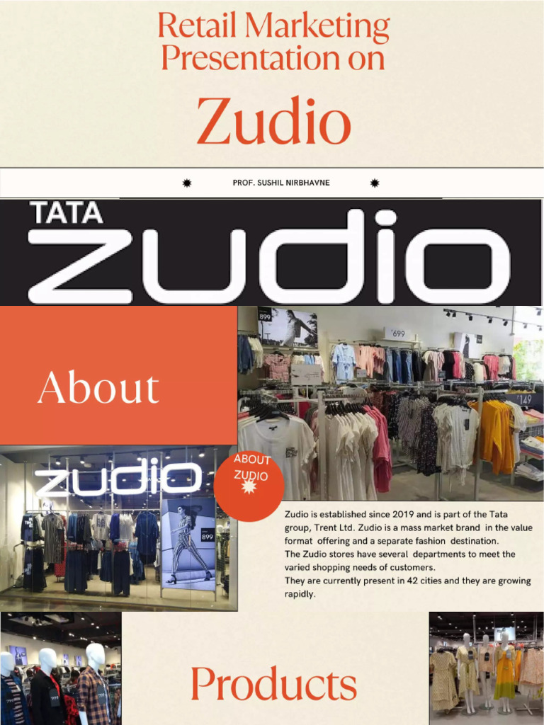 Zudio Retail Marketing Presentation | PDF