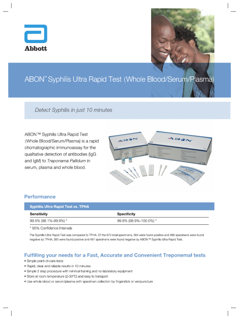 1.-ABON-Syphilis-Rapid-Test-SS-APAC-FINAL-PR-12032019 | PDF