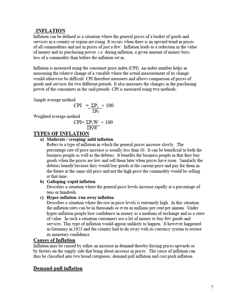 Inflation | PDF | Inflation | Government Budget Balance
