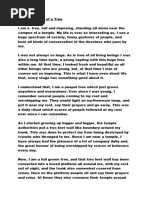 Interview Writing Format Sample | PDF