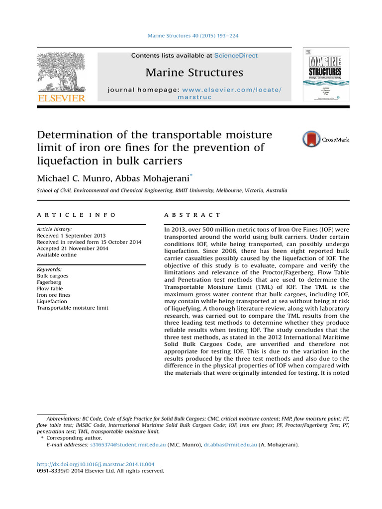 Determination of The Transportable Moist | PDF | Science & Mathematics
