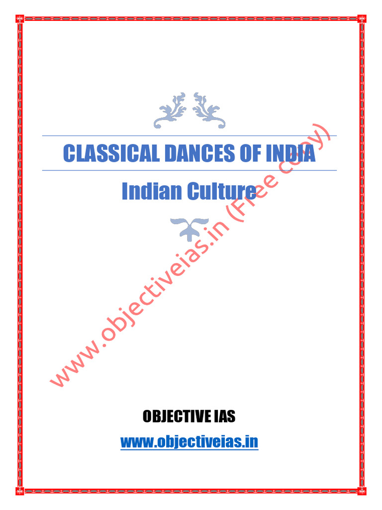 Indian Classical Dances Free | PDF