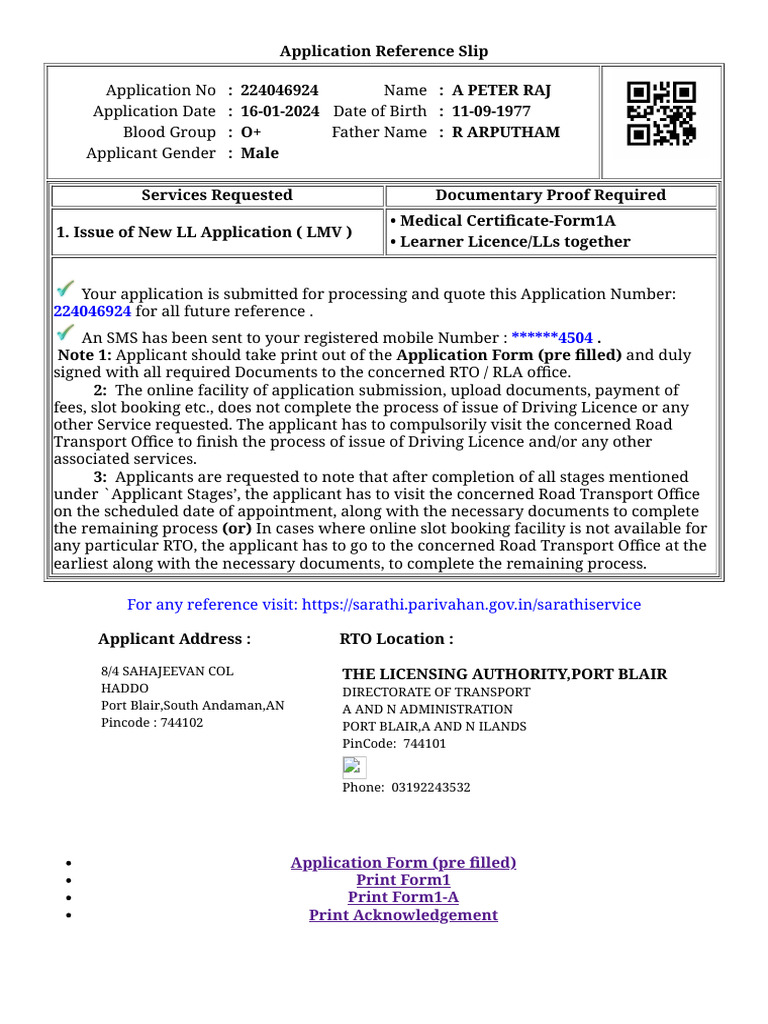 Receipt LLR | PDF | Business | Finance & Money Management