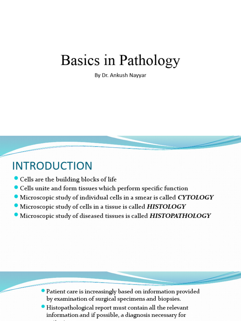 Pathology Basics | PDF | Fluorescence In Situ Hybridization | Fixation ...