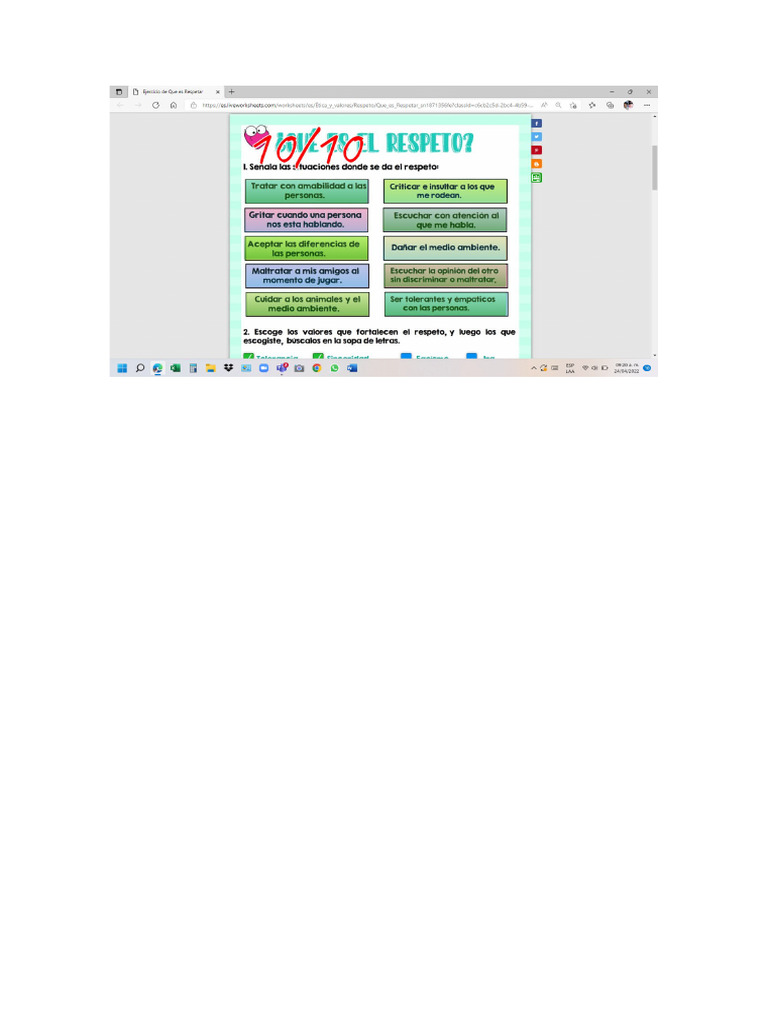 Captura de el respeto | PDF