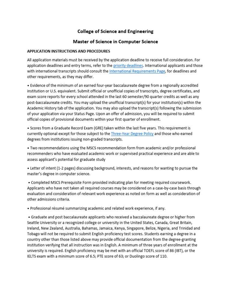 LandingPage MSCS | Download Free PDF | Academic Degree | Qualifications