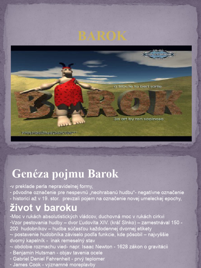BAROK | PDF