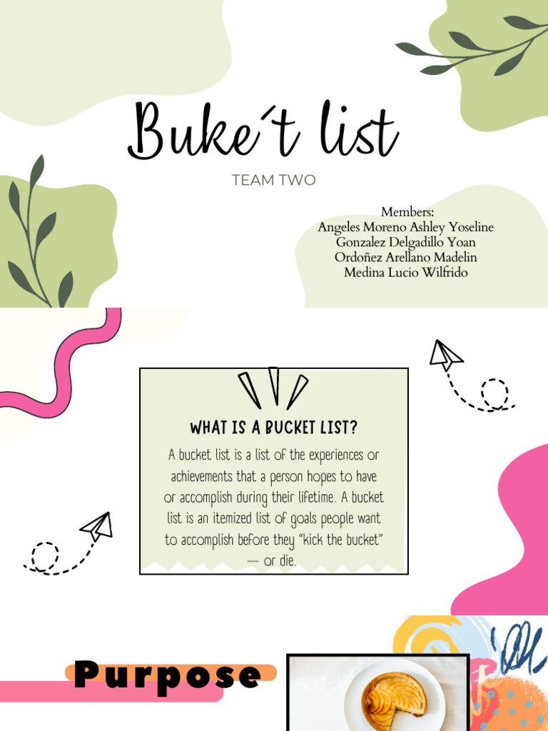 Buket List | PDF