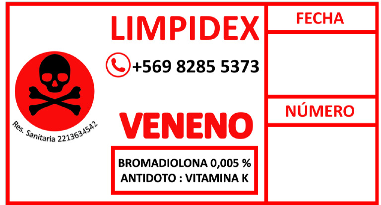 Etiqueta PDF Veneno | PDF