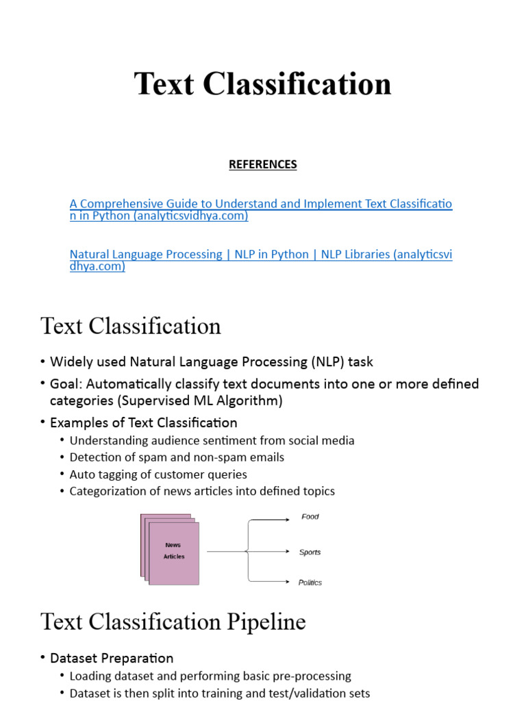 ML7 - Text Classification | PDF | Statistical Classification | Computational Neuroscience