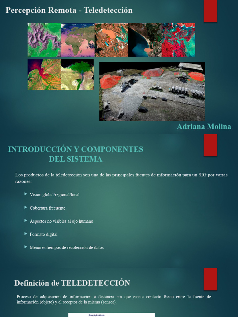 5-Conceptos Generales de Teledetección | PDF | Sensores remotos ...