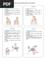 Ejercicios de Rotación de Tronco para Movilidad | PDF | La columna ...