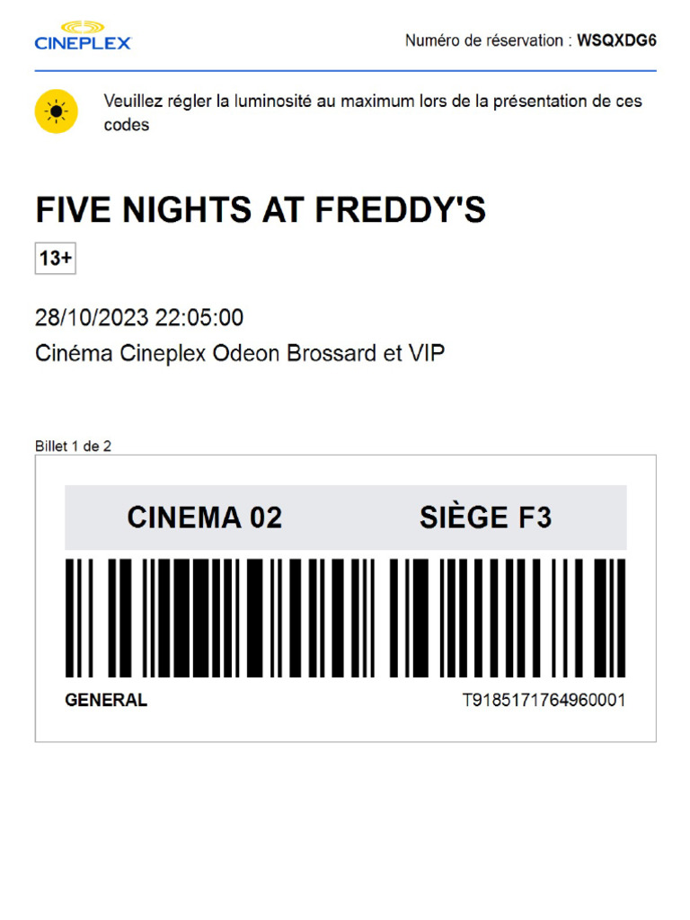 Billets Electroniques | PDF